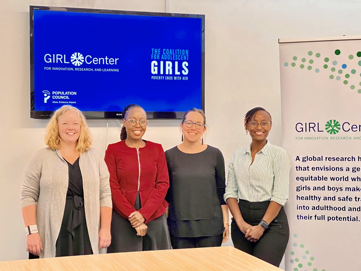 The Coalition for Adolescent Girls and Population Council’s GIRL Center Sign Important Hosting ...