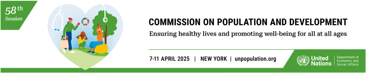 58th Commission on Population and Development (CPD 2025) – Population ...